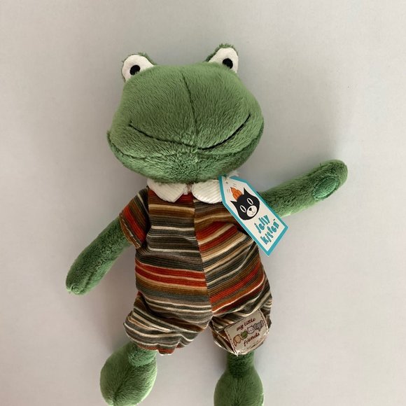 Jellycat | Toys | Jellycat Jelly Kitten My Little Friend Frog Plush ...